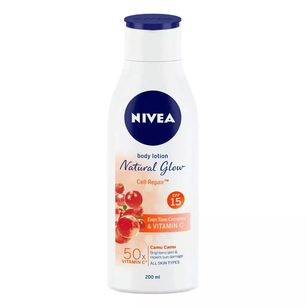 NIVEA Extra Whitening Body Lotion Cell Repair SPF-15 | 100 ML Packed 48 ...